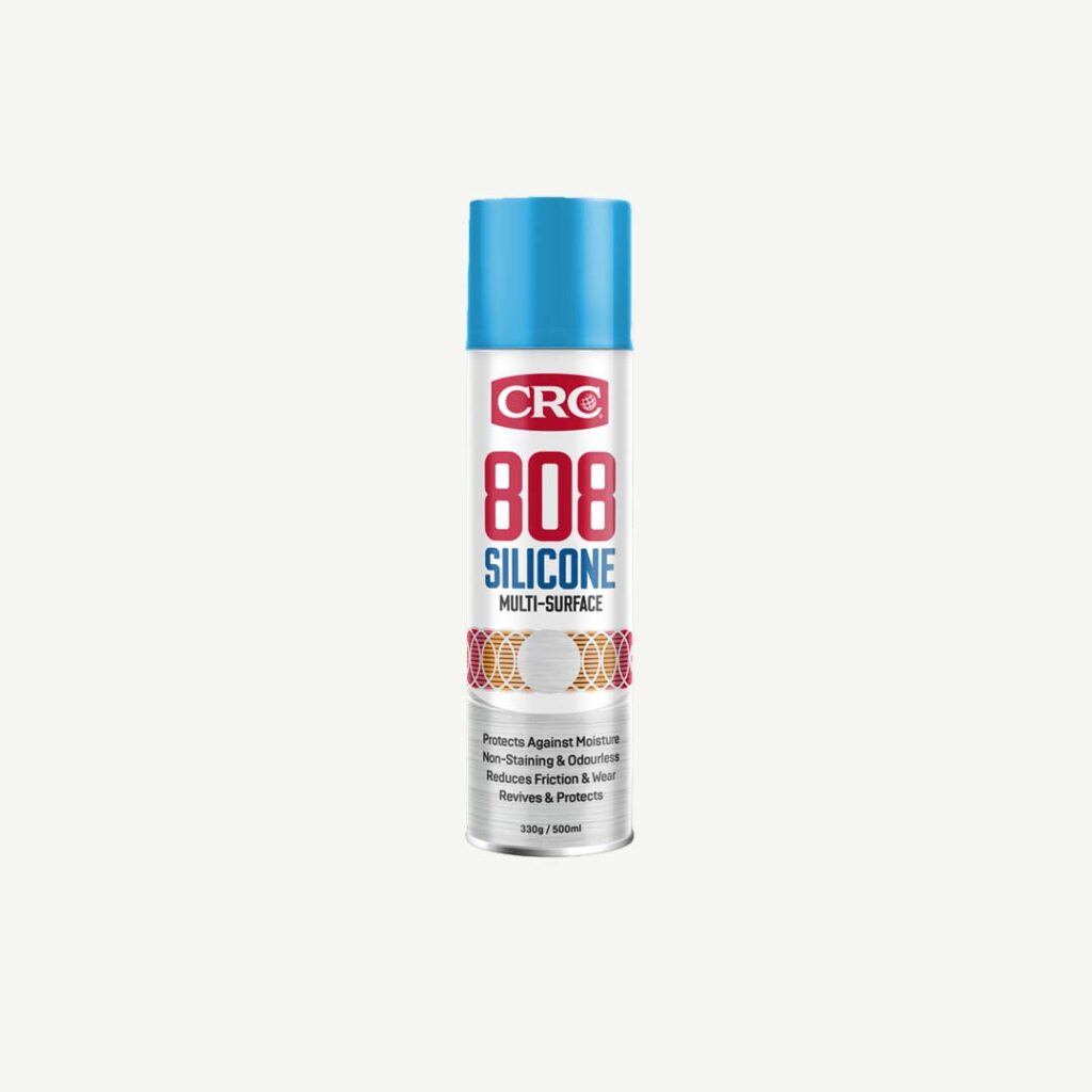 CRC – 808 SILICONE SPRAY 500mL – Ajax Spurway Fasteners