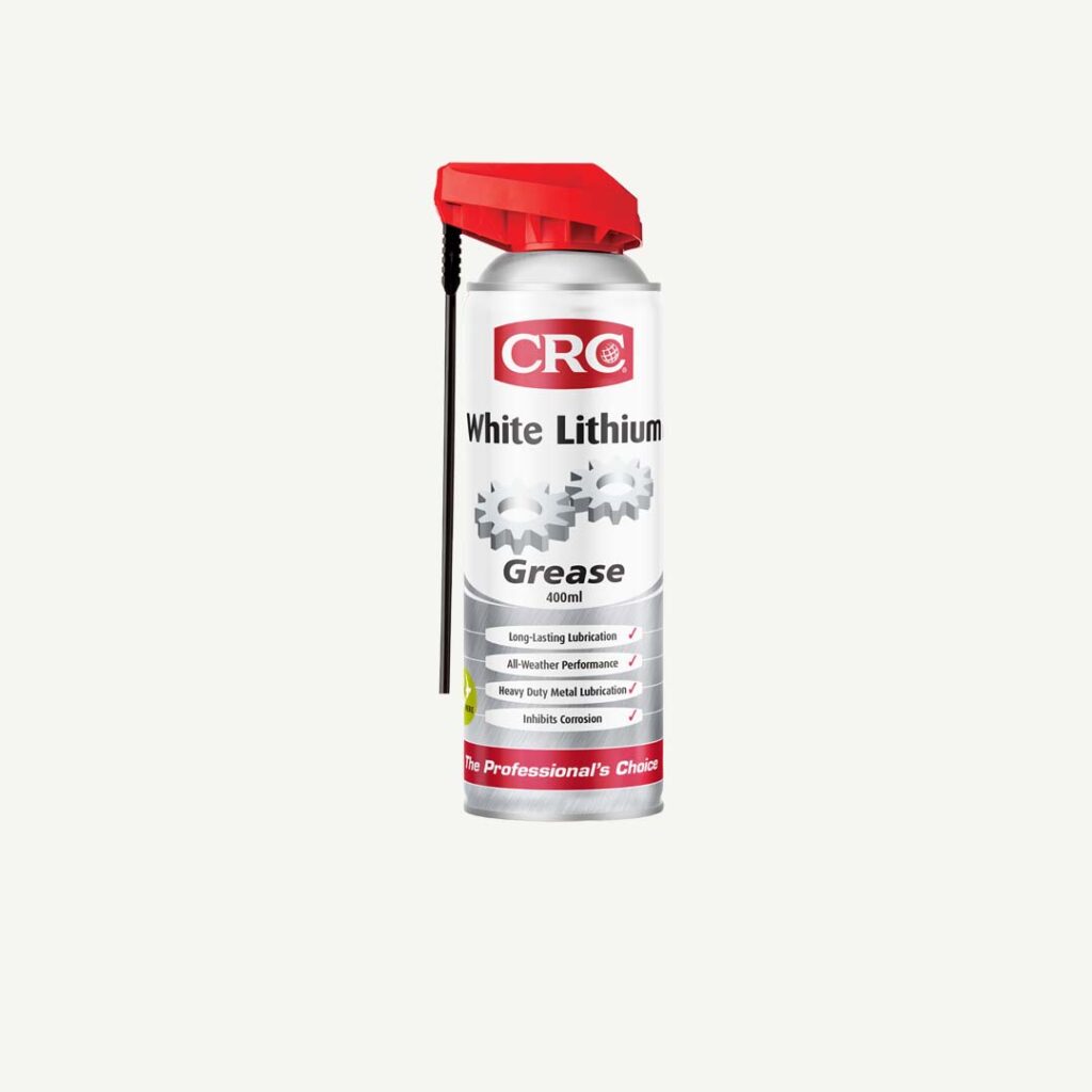 CRC – WHITE LITHIUM GREASE 400ml – Ajax Spurway Fasteners