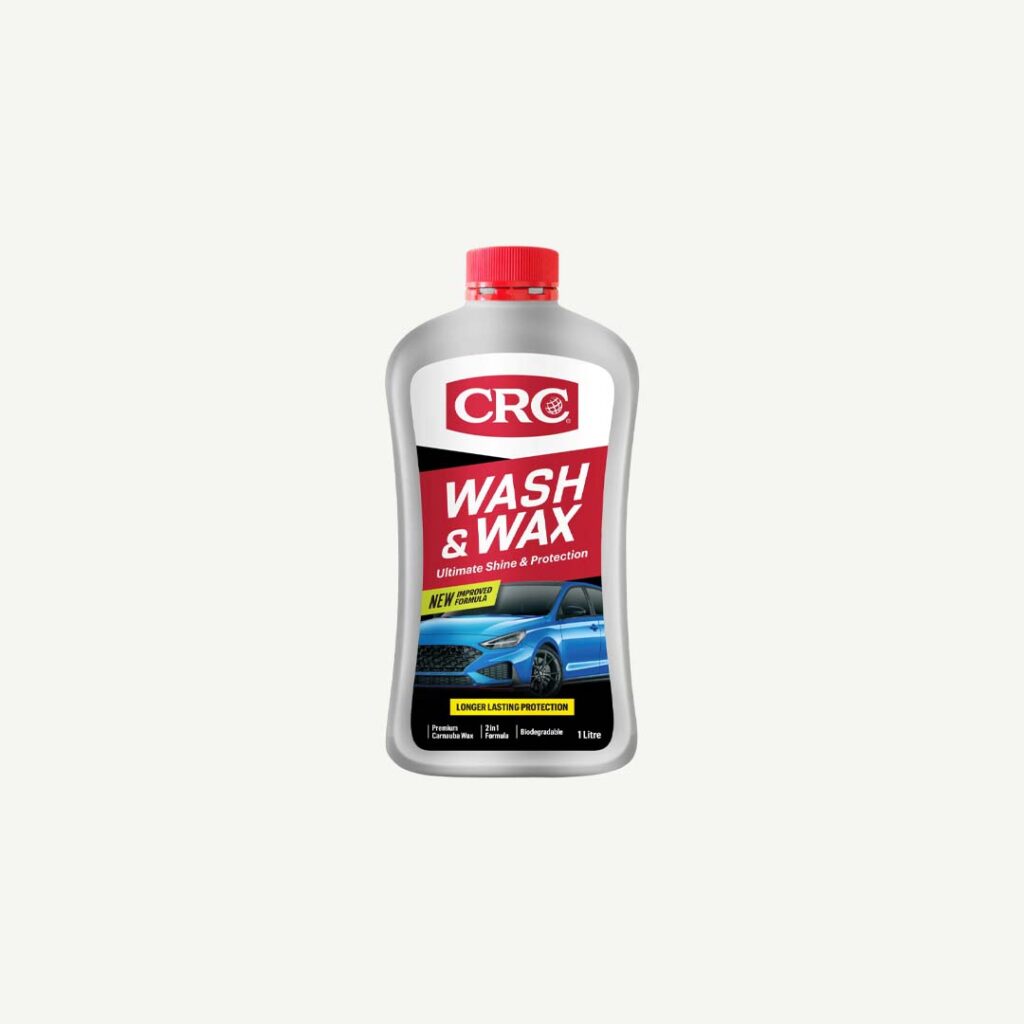 CRC – WASH & WAX 1Ltr – Ajax Spurway Fasteners