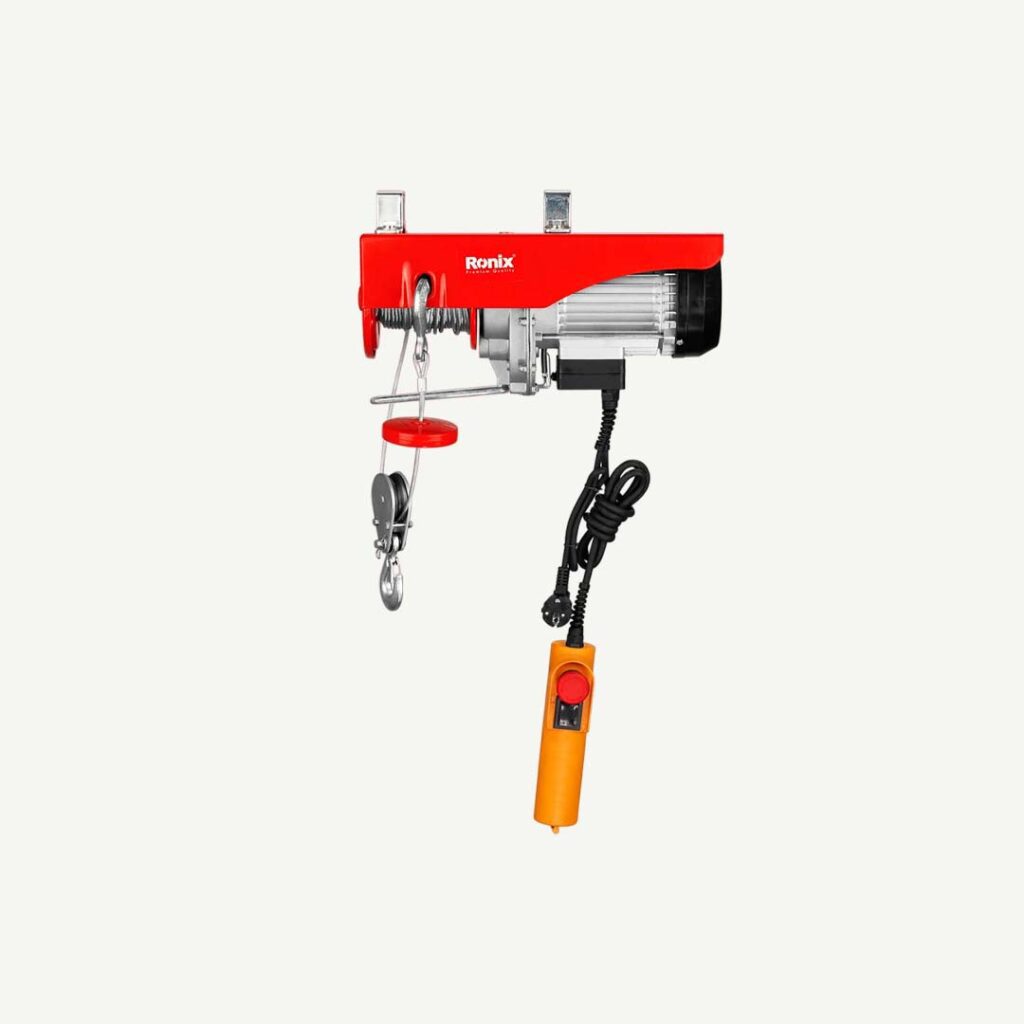 RONIX – ELECTRIC HOIST 800w 400KG [RH4132] – Ajax Spurway Fasteners