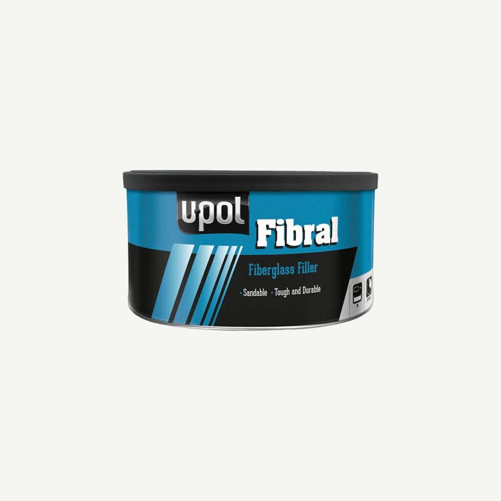 U-POL FIBRAL LITE FIBER GLASS PASTE 1Ltr – Ajax Spurway Fasteners