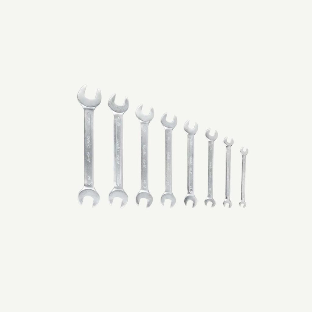 RONIX – 12PCS DOUBLE OPEN SPANNER SET [RH2202] – Ajax Spurway Fasteners